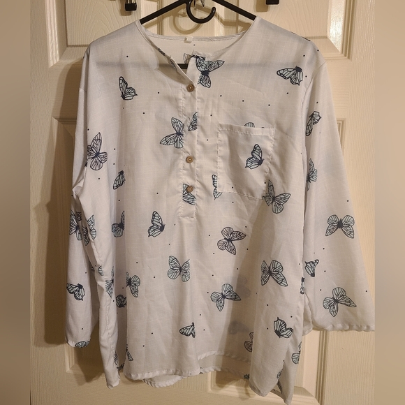 Tops | Butterfly Tunic Top | Poshmark